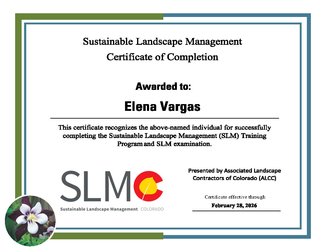 We are SLM Certified! - Vargas Property Services